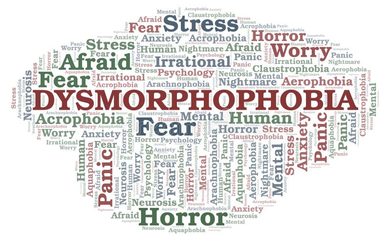Dysmorphophobia Concept Stock Illustrations – 35 Dysmorphophobia ...