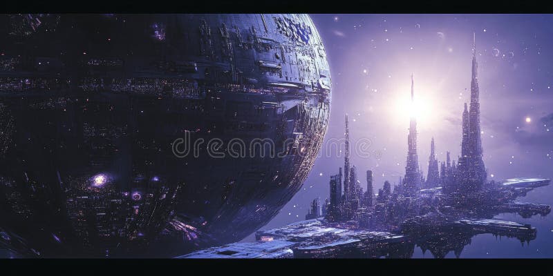 A Dyson Sphere City Harnessing the Full Power of the Sun for Futuristic ...
