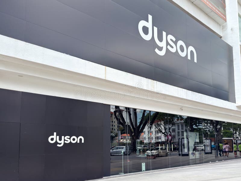 Dyson Store Front in Penang Showcasing Modern Design and Technology on ...