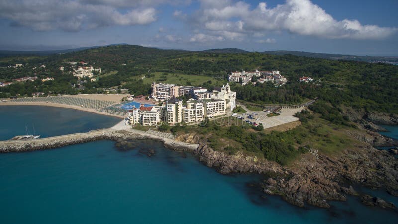 Dyuni resort, Bulgaria stock photo. Image of pool, trees - 95565998