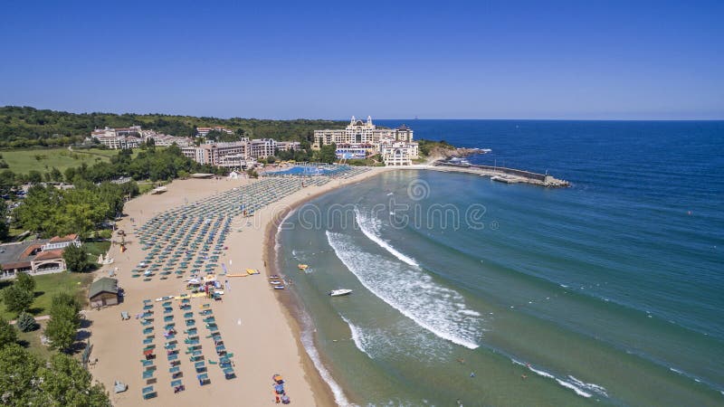 Dyuni Sea Resort from Above, Bulgaria Stock Image - Image of panoramic ...