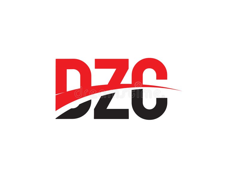 DZC Letter Initial Logo Design Vector Illustration Stock Vector ...
