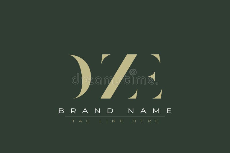 Dze Letter Design Stock Illustrations – 21 Dze Letter Design Stock ...