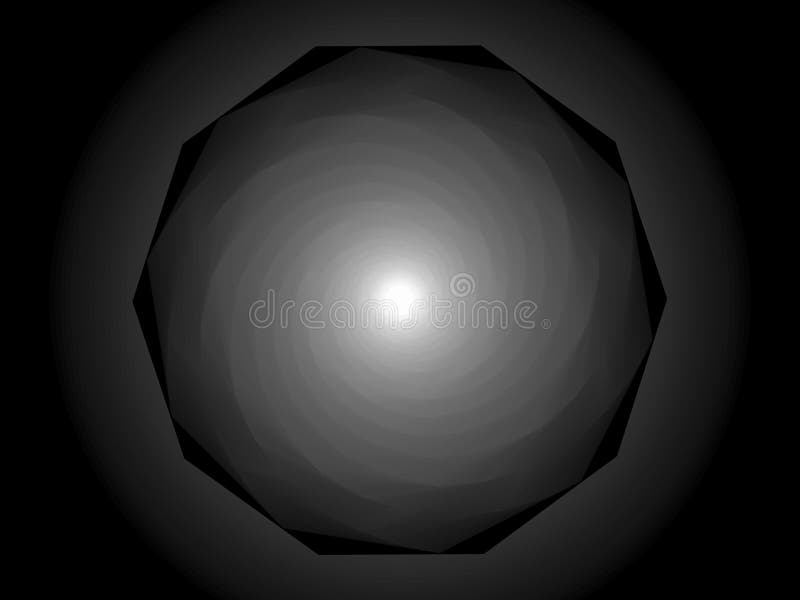 A Graphic Showing an Object Obtained As a Result of Regular Decagon ...