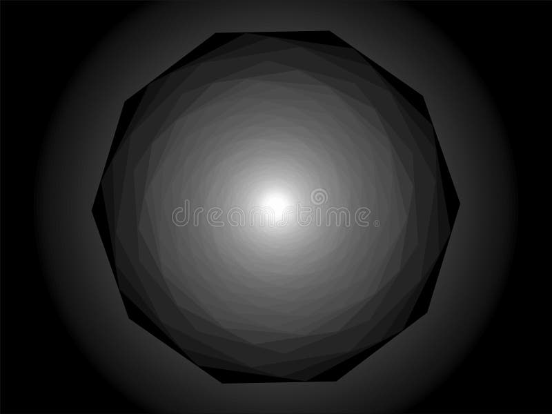A Graphic Showing an Object Obtained As a Result of Regular Decagon ...