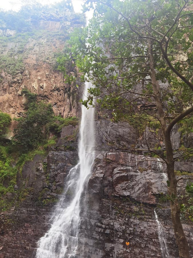 Dzimauli waterfalls, Venda stock image. Image of nature - 219015477