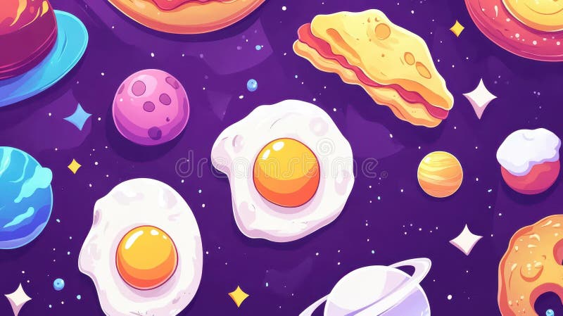 Découvrez Un Jeu D'arcade Original Où Les Planètes Alimentaires Entrent ... Découvrez Un Jeu D'arcade Original Où Les Planètes Alimentaires Entrent ...