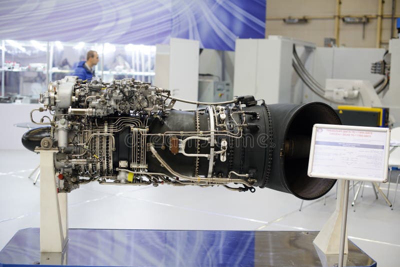 Un Motor De Turborreactor Pratt Y Whitney F117-PW-100 Imagen editorial ...