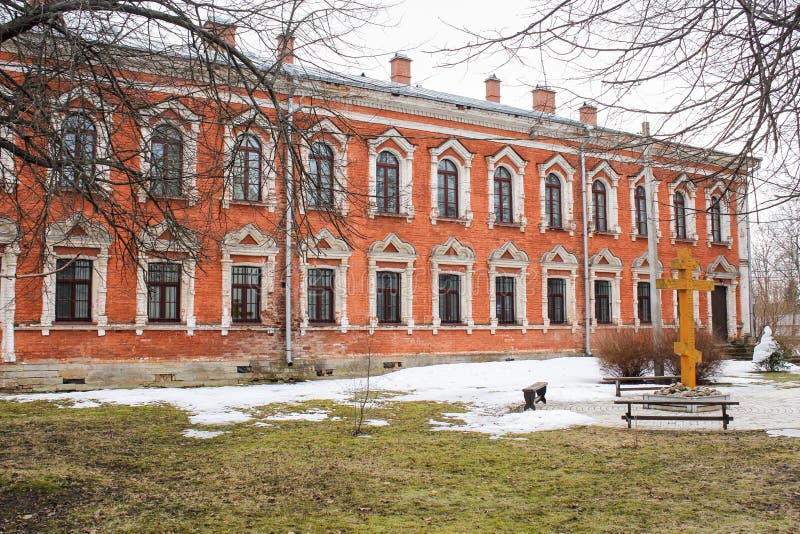 Residential Building of Nuns. Stock Foto - Image of geloof, beroemd ...