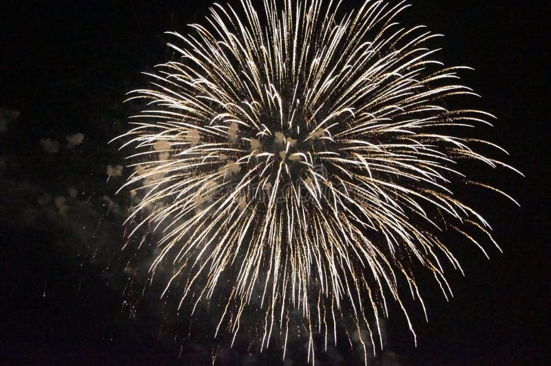 Firework Salute Banger Firefireworks Fotografia Stock - Immagine di ...