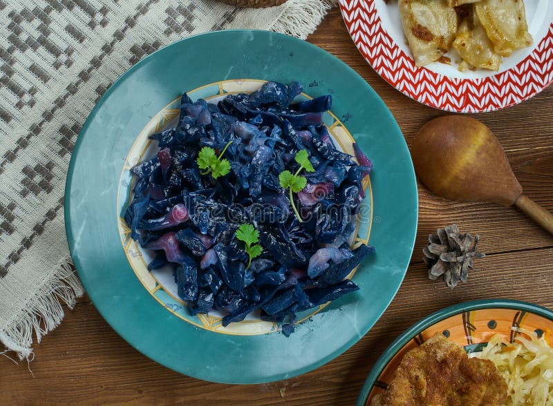 German Blaukraut fotografia stock. Immagine di ingrediente - 115035474