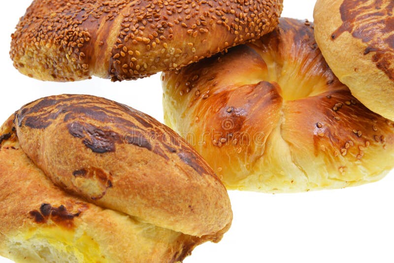 Floury foods isolated immagine stock. Immagine di colazione - 134500711