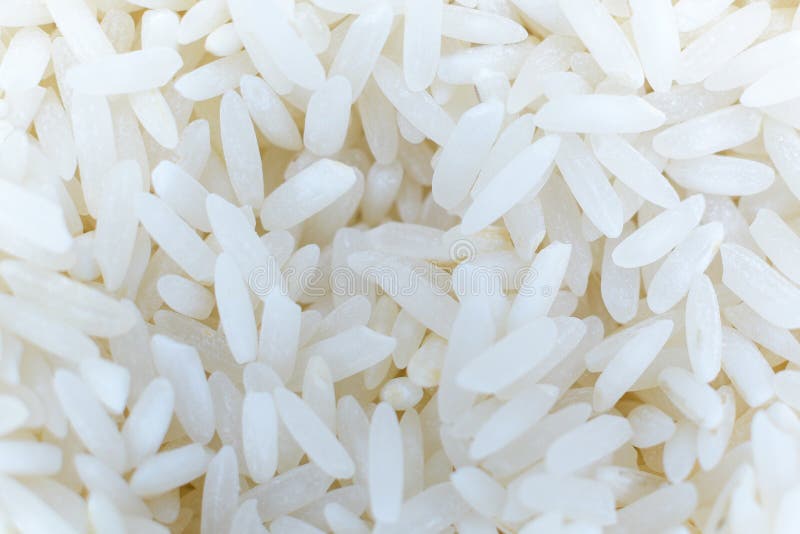Close Up of Long Grain Clean Bright White Rice 库存图片 - 图片 包括有 原始, 水稻 ...