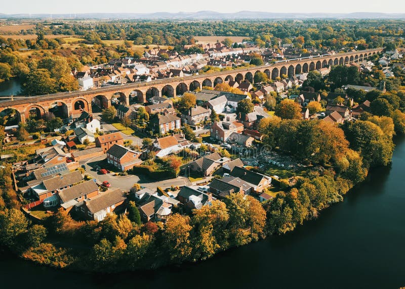 Storica Cittadina Di Mercato Di Yarm, North Yorkshire Immagine Stock ...