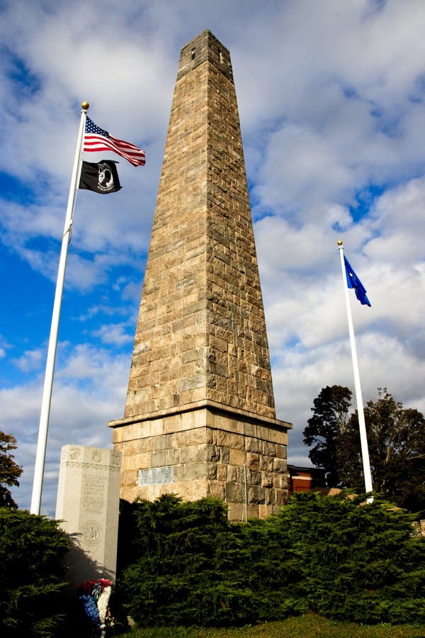 Monumento De Groton - Connecticut Imagen de archivo - Imagen de ...