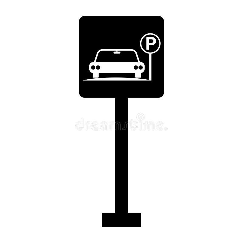 Parking Graphic Design , Vector Illustration - Vector Ilustração Stock ...