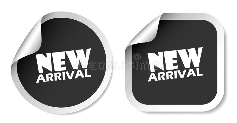 Stickers for New Arrival Shop Product Tags, Labels or Sale Posters and ...
