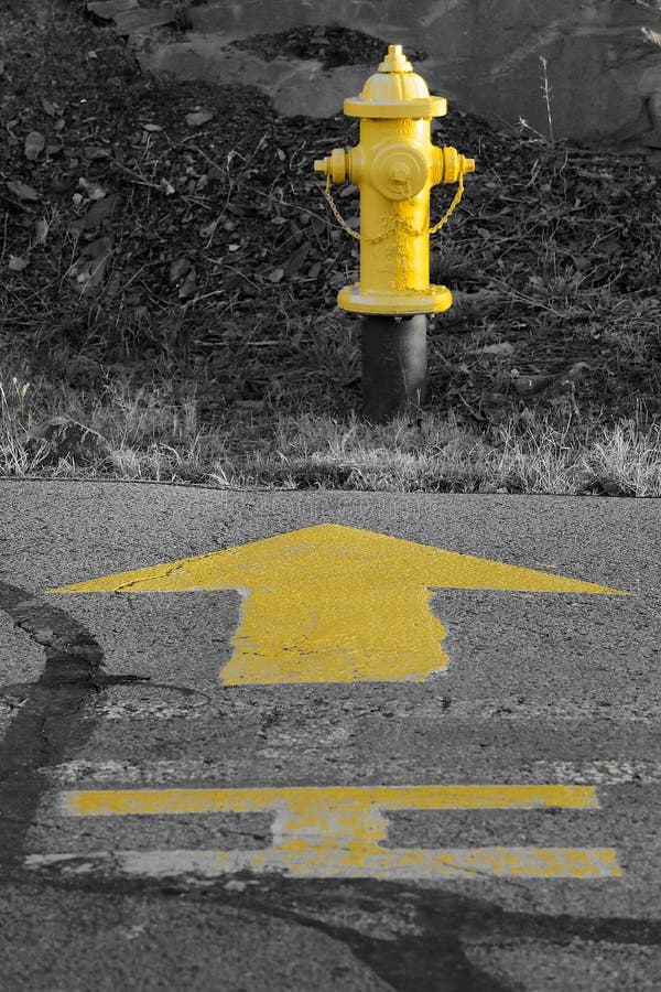 Chrome Yellow Fire Hydrant arkivfoto. Bild av tillförsel - 46745246