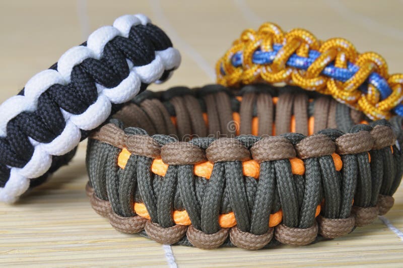 Three Different Color Paracord 库存图片 - 图片 包括有 绳索, 袖口: 46875065