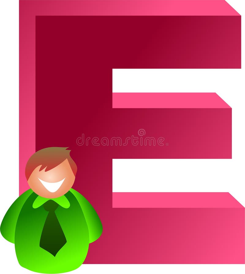 Alphabet people stock illustration. Illustration of educational - 346807