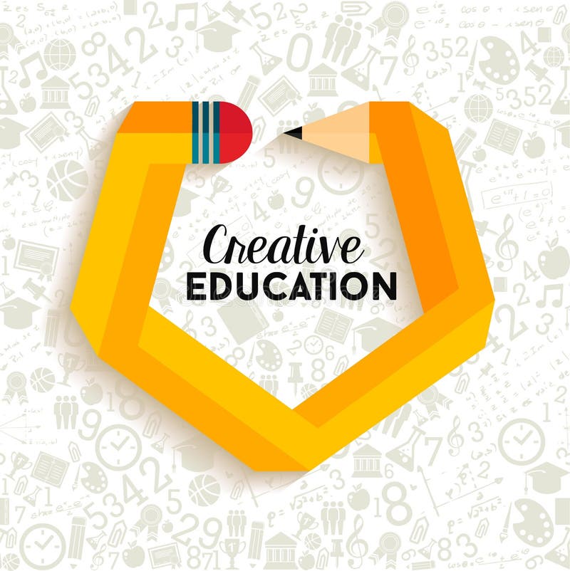 Creative Education Concept Illustration Ilustração do Vetor ...