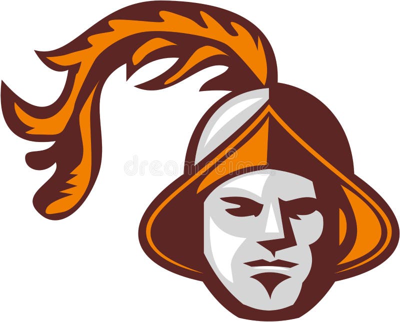 Logo Espagnol De Conquérant, Illustration, Emblème Vecteur Illustration ...