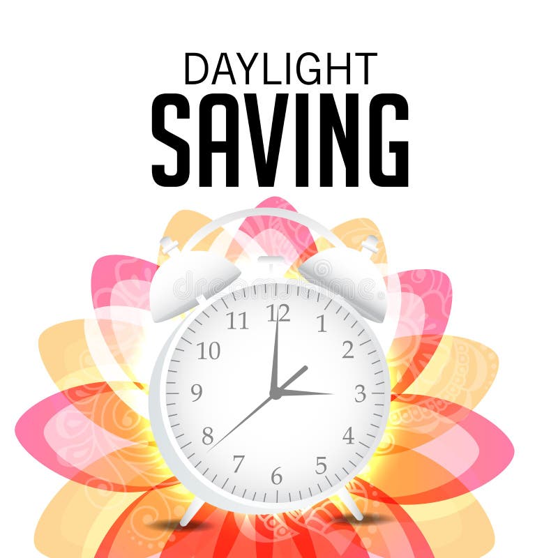 Daylight Saving Time ilustração stock. Ilustração de abril - 87680821