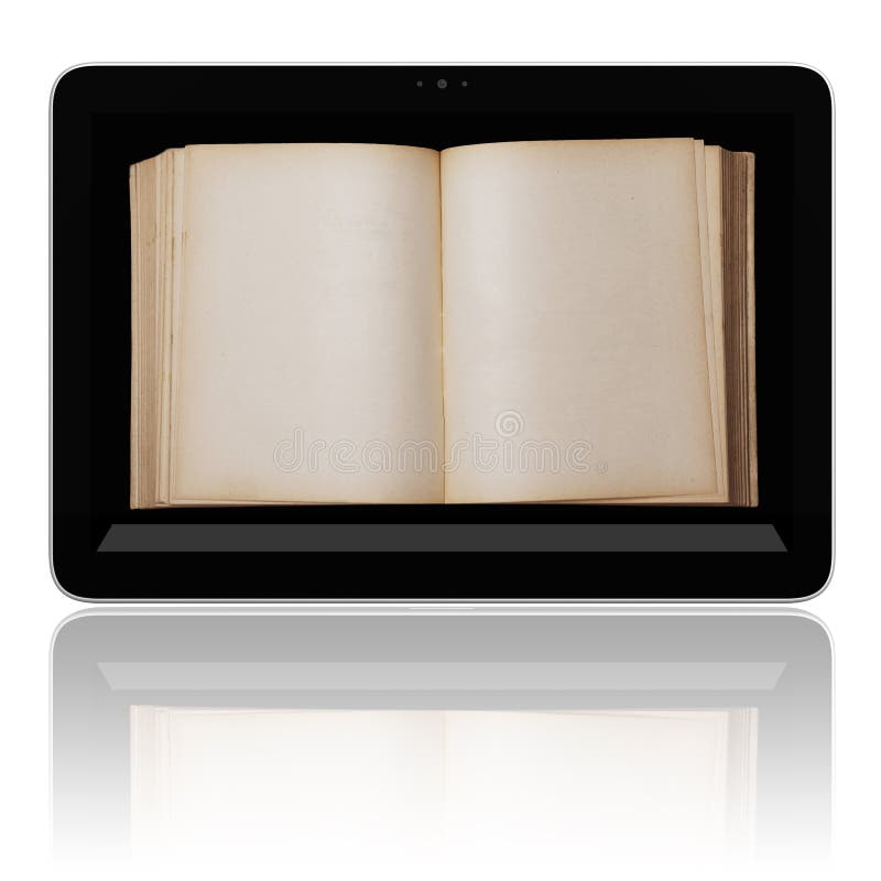 E-book E-reader Tablet Computer Stock Image - Image of notebook, ebook ...