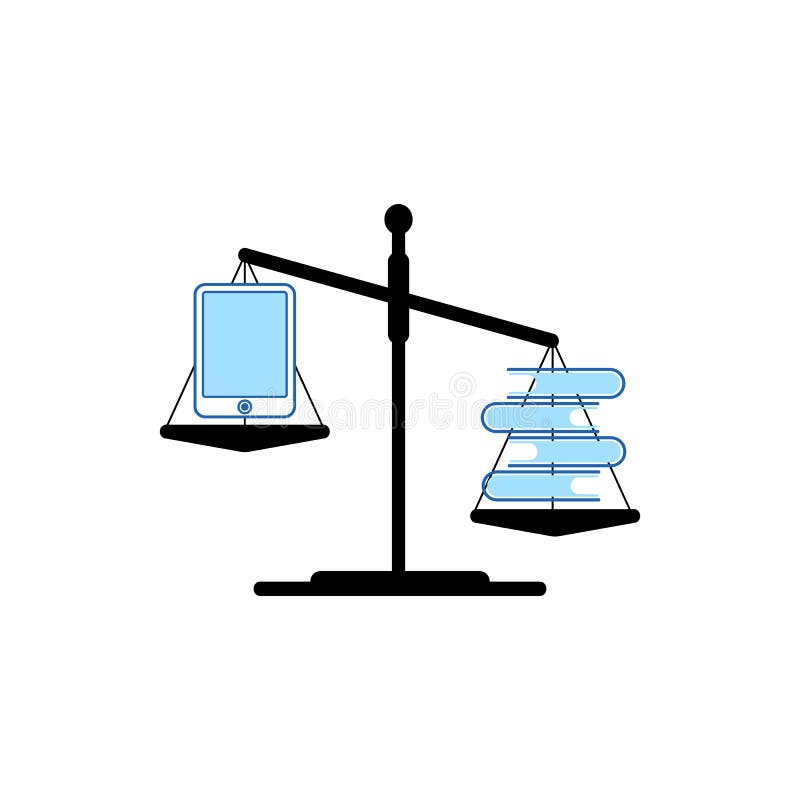 Computer Books Balance Scales Stock Illustrations – 30 Computer Books ...
