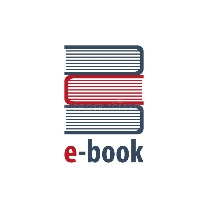 E Book Store Logo. Education and Book Emblem. Vector Illustration ...