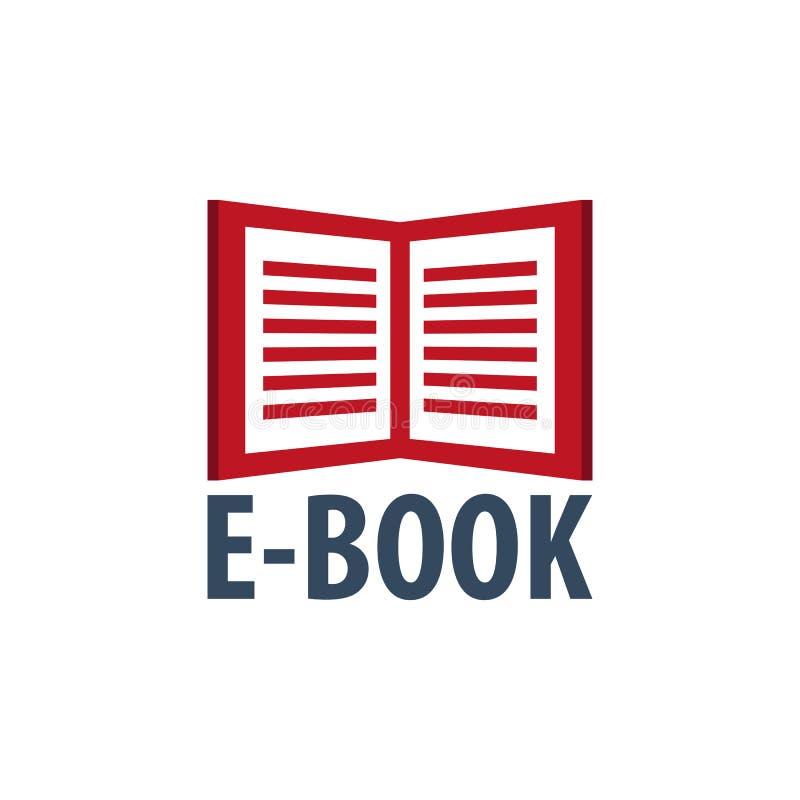 E Book Store Logo. Education and Book Emblem. Vector Illustration ...
