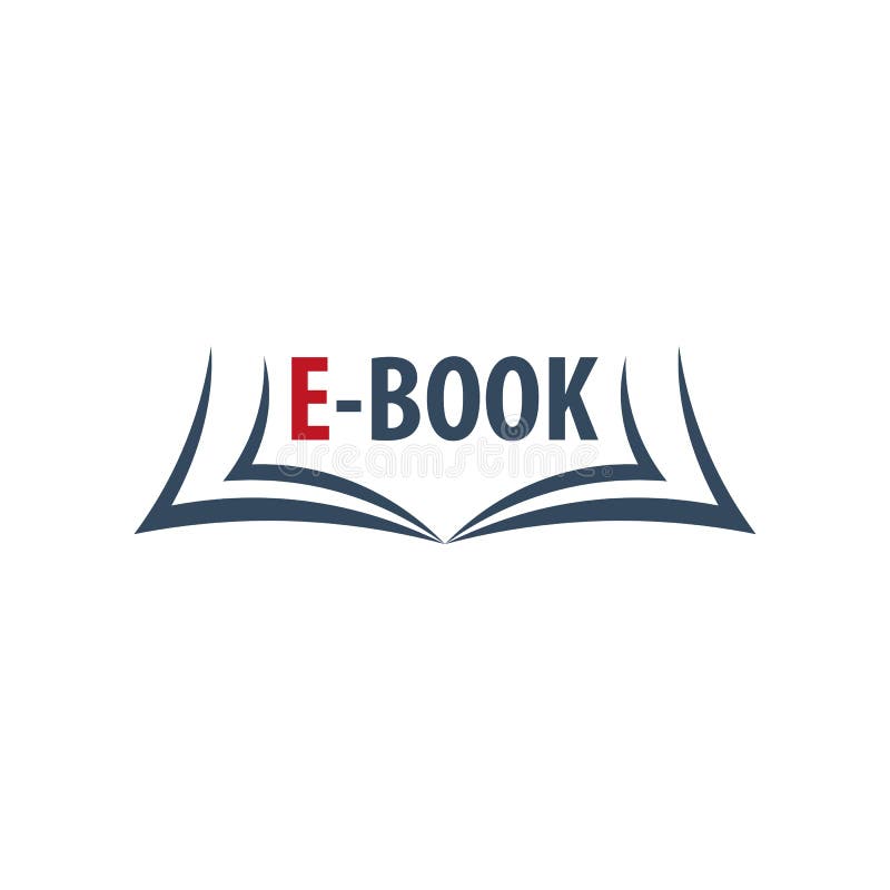 E Book Store Logo. Education and Book Emblem. Vector Illustration ...