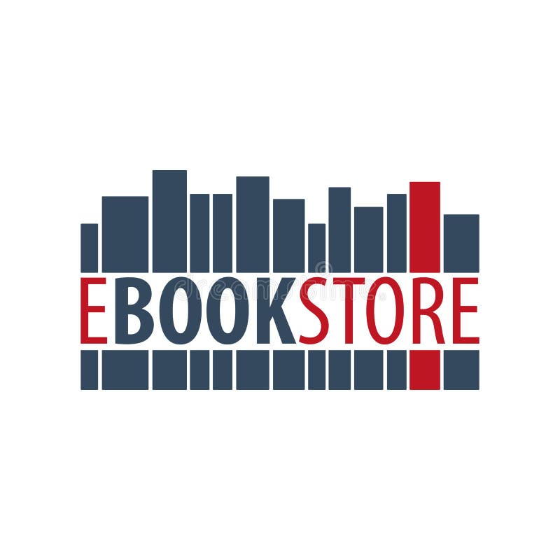 E Book Store Logo. Education and Book Emblem. Vector Illustration ...