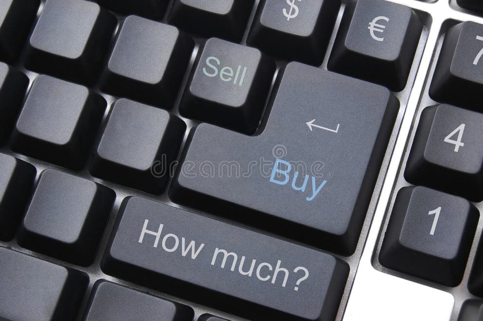 E-business Computer Keyboard Stock Image - Image of horizontal ...