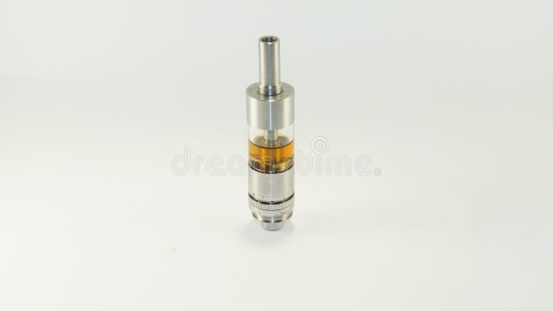 E-cigarette or Vaping Device on White Stock Image - Image of device ...