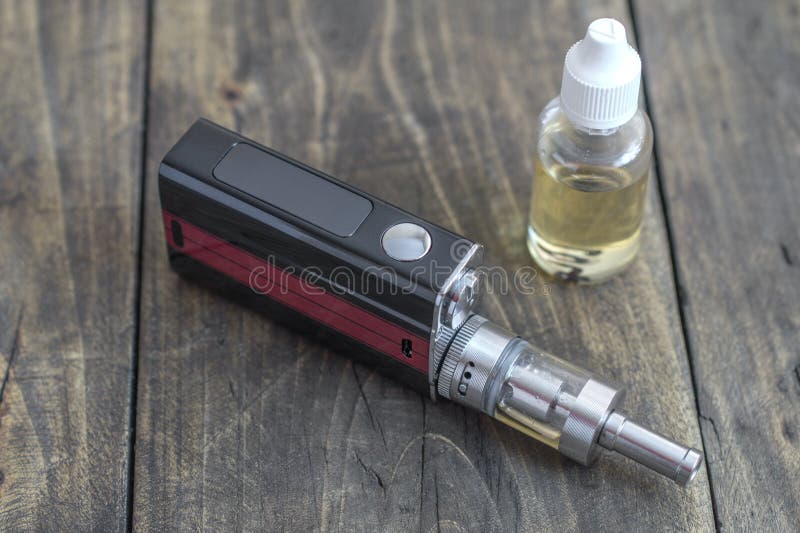 E-cigarette or Vaping Device Stock Photo - Image of atomizer, personal ...