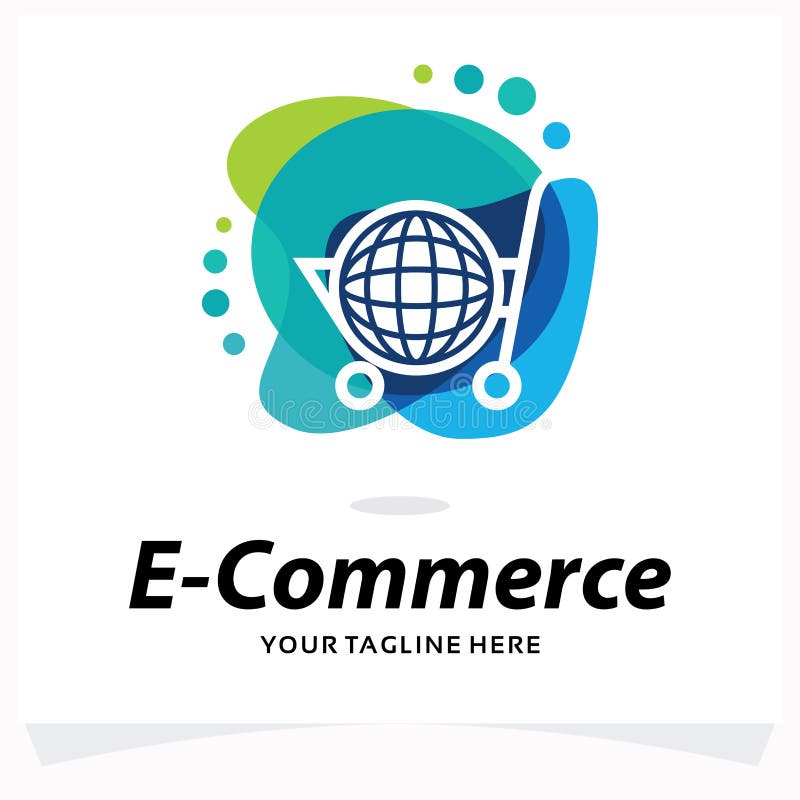 E-Commerce Logo Design Template Stock Vector - Illustration of commerce ... E-Commerce Logo Design Template Stock Vector - Illustration of commerce ...
