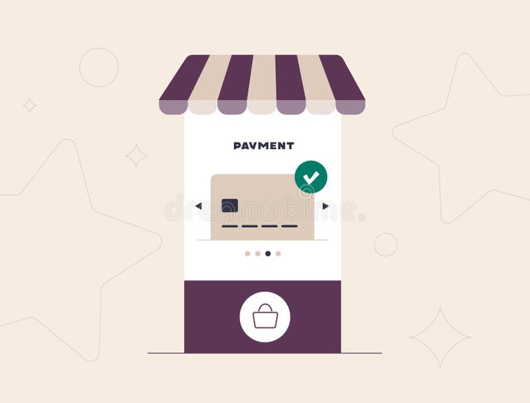 E-commerce Checkout Page with Payment Methods in Shopping Cart, Secure ...