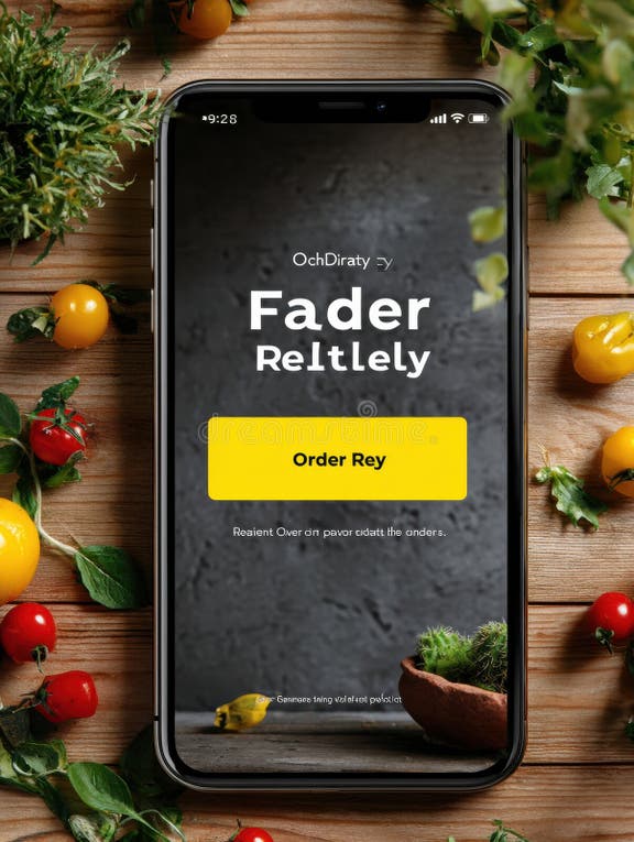 E-commerce Checkout Screen Displaying Order Failure Message on Mobile ...