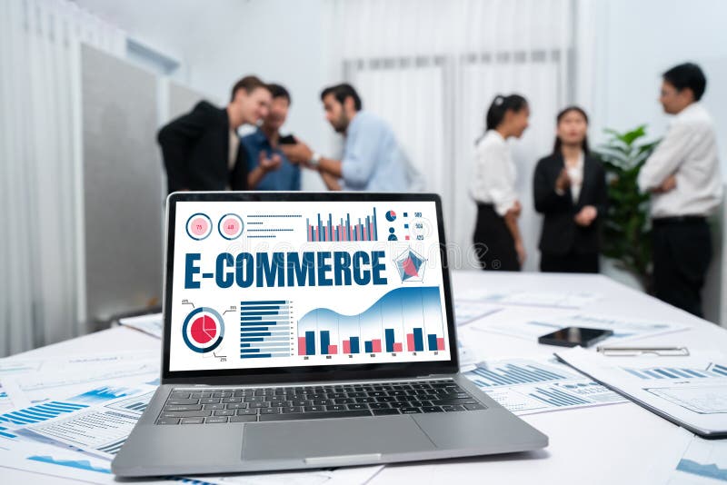 E-commerce Data Software Provide Brisk Dashboard for Sale Analysis Stock Photo - Image of ...