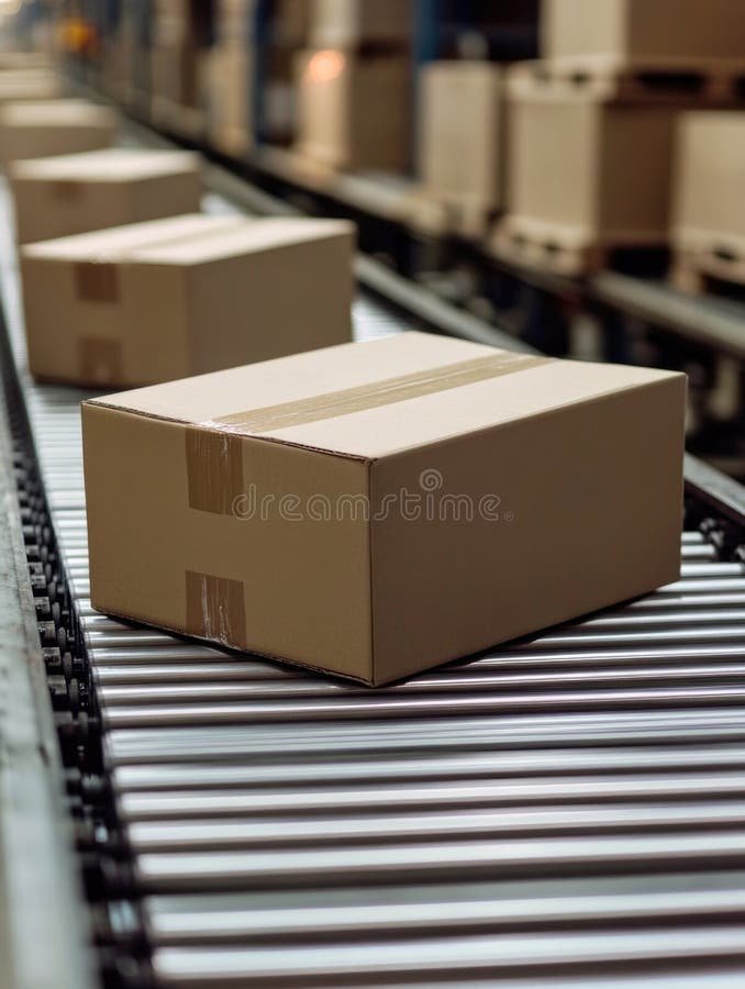 E-commerce Fulfillment Center Stock Image - Image of system, shipping ...