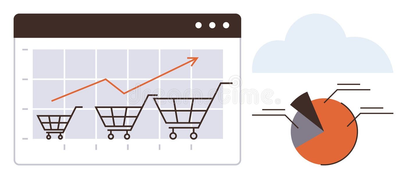 E Commerce Growth Chart Stock Illustrations – 3,211 E Commerce Growth ...