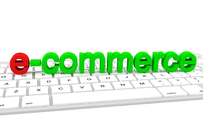 Symbol e-commerce stock illustration. Illustration of online - 22313079