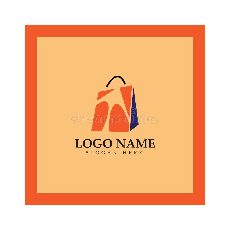 E-commerce Logo and Online Shop Logo Design with Modern Concept Stock ...