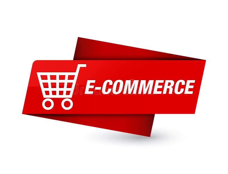 E-commerce Sign In A Trolley Round Globe Stock Illustration ...