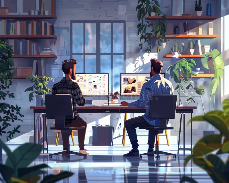 E-commerce Website Design Process with UX UI Designers at Work, Sleek ...