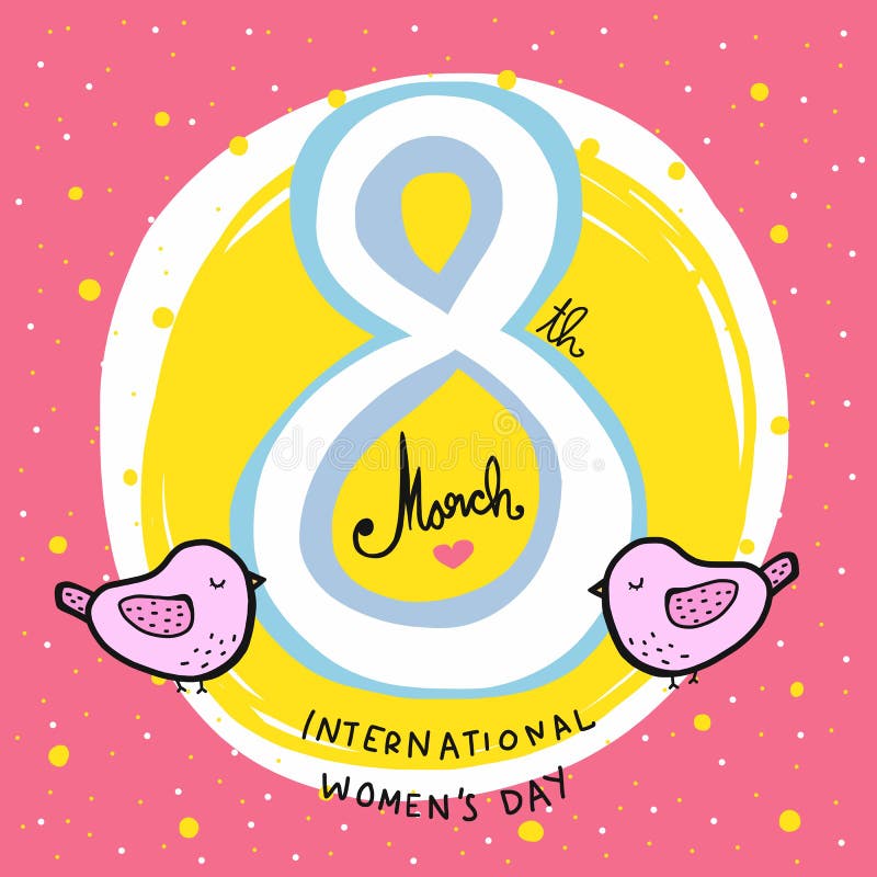 International Woman`s Day, 8 March Stock Vector - Illustration of ...