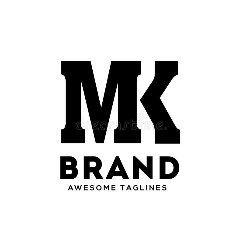 Monogram Mk Stock Illustrations – 964 Monogram Mk Stock Illustrations ...