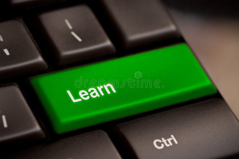 E-Learning Concept. Computer Keyboard Stock Image - Image of leading ... E-Learning Concept. Computer Keyboard Stock Image - Image of leading ...