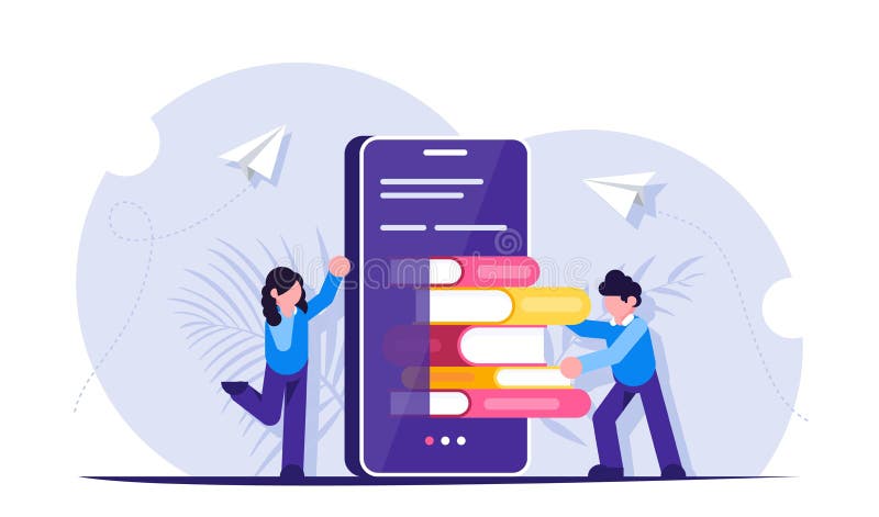 E-learning or the Concept of a Mobile Library. Lots of Books on Your ...